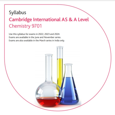 Exam Timetable - A Level Chemistry Notes